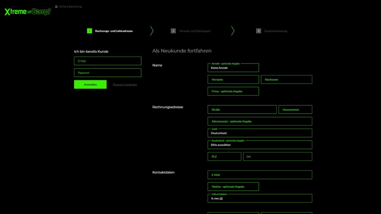 Xtreme-Dampf | bbfdesign.de